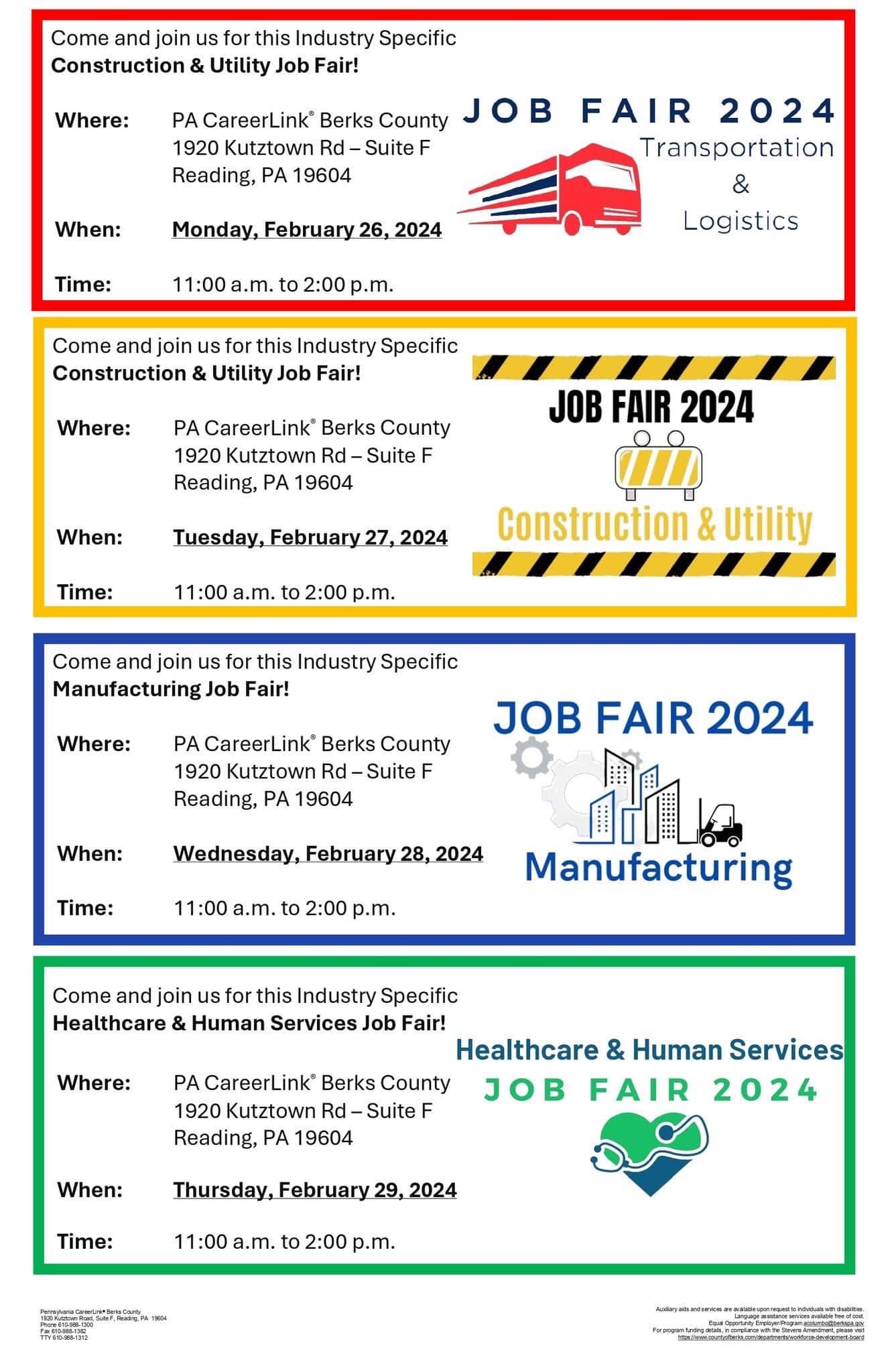 Berks Co. Manufacturing Job Fair | Pennsylvania CareerLink® Delaware County